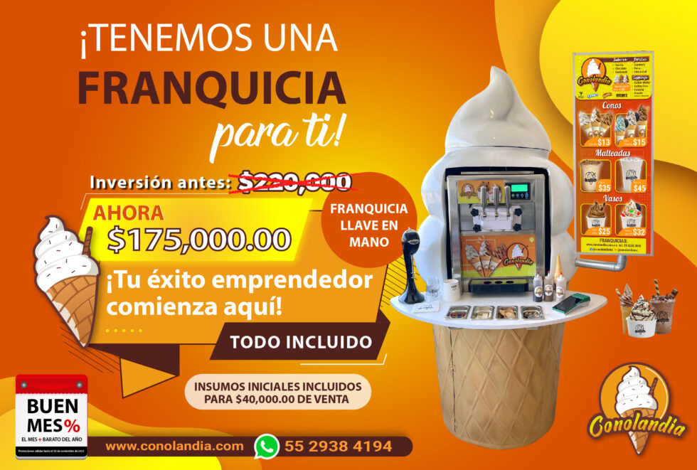 Conolandia | La franquicia más completa en México